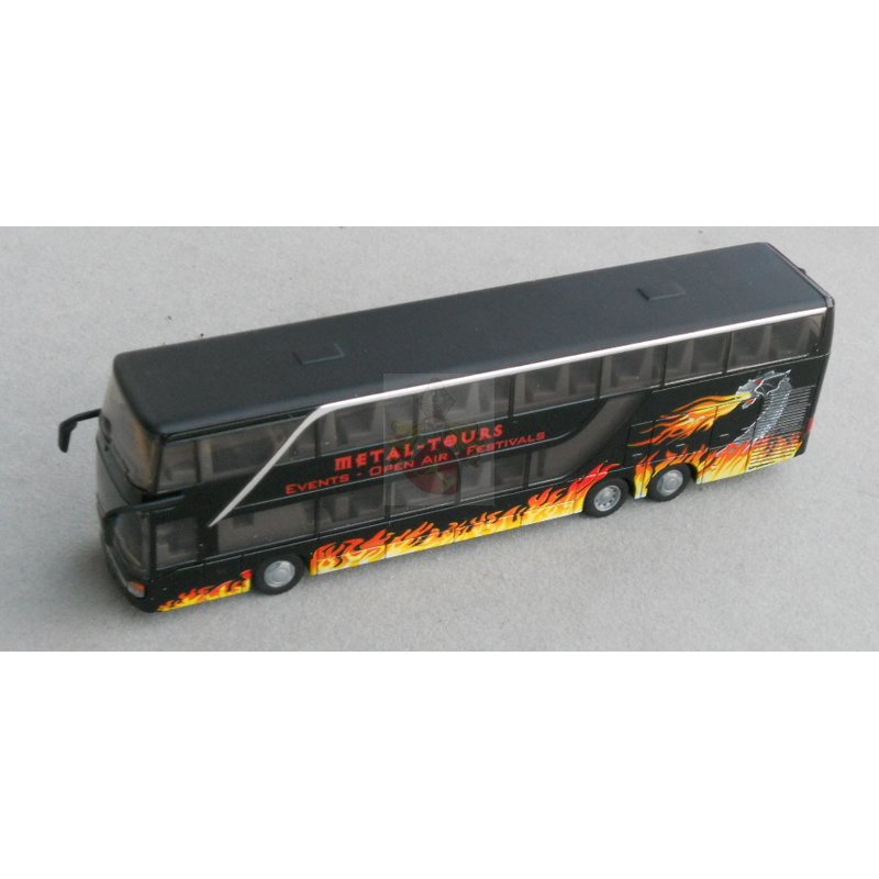 Metal Tours Setra Doubledecker Coach Bus, Siku, 9,99